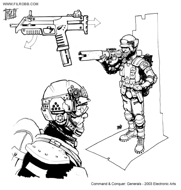 GDI rocket soldier (Tiberian Incursion) | Command and Conquer Wiki | Fandom