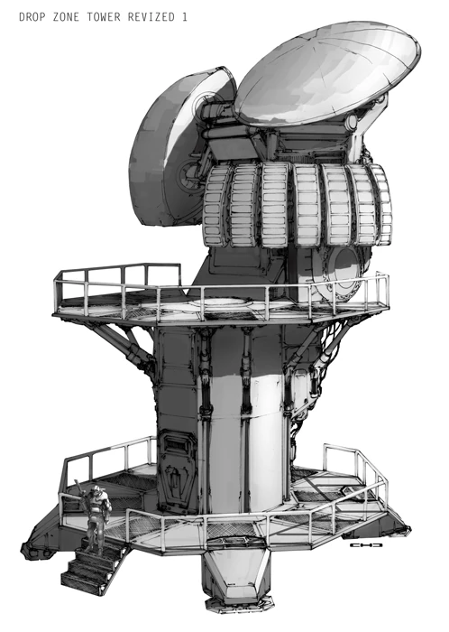 Drop zone tower | Command and Conquer Wiki | Fandom