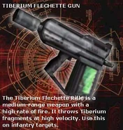 Talon Tiberium flechette gun | Command and Conquer Wiki | Fandom