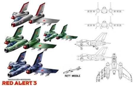 MiG fighter (Red Alert 3)/Profile | Command and Conquer Wiki | Fandom