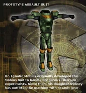 Prototype Mobius suit | Command and Conquer Wiki | Fandom