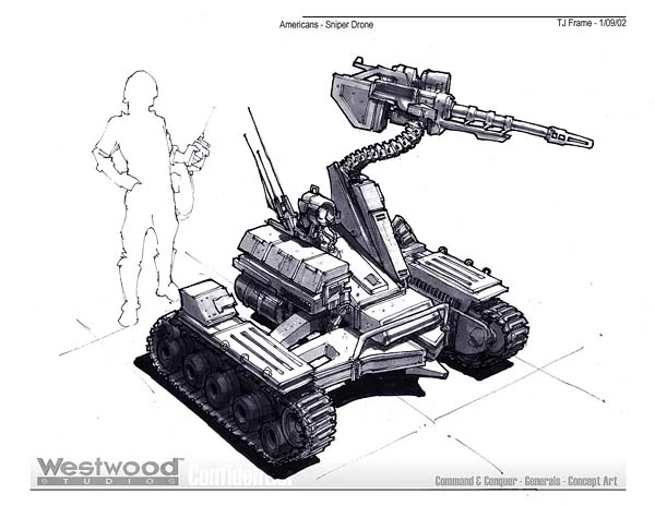Sniper drone | Command and Conquer Wiki | Fandom