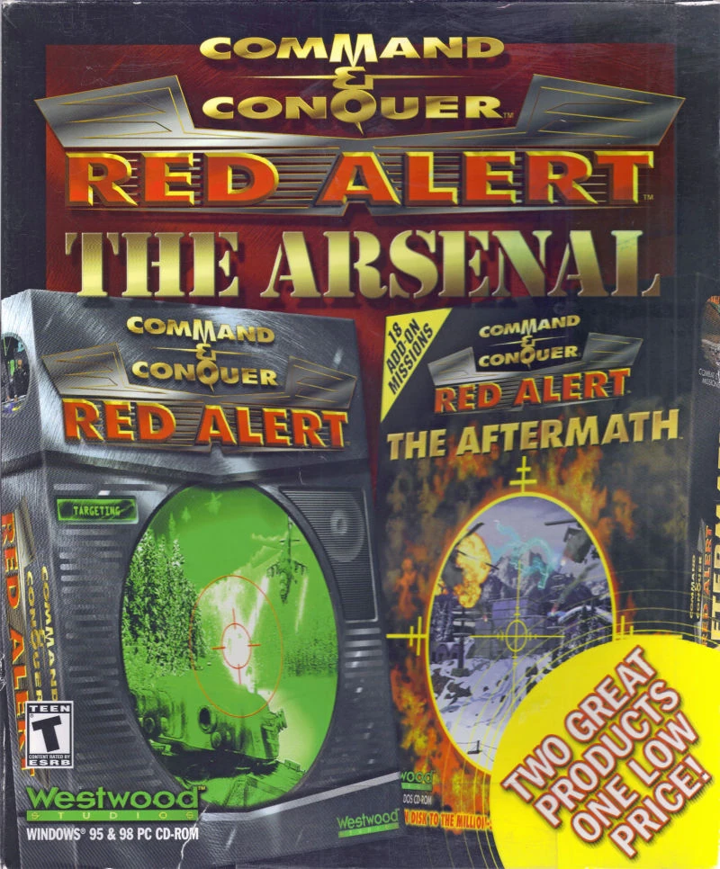 Command & Conquer: Red Alert - The Arsenal | Command and Conquer Wiki ...