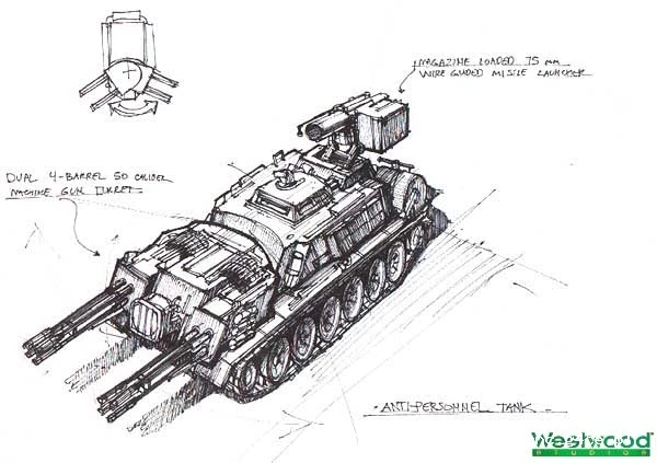 Anti-personnel tank | Command and Conquer Wiki | Fandom