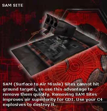 SAM site (Renegade) - Command & Conquer Wiki - covering Tiberium, Red ...