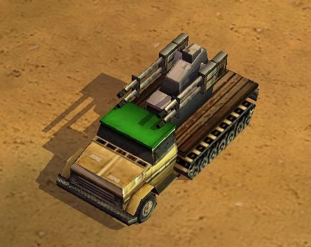 Quad cannon (Generals 1) - Command & Conquer Wiki - covering Tiberium ...