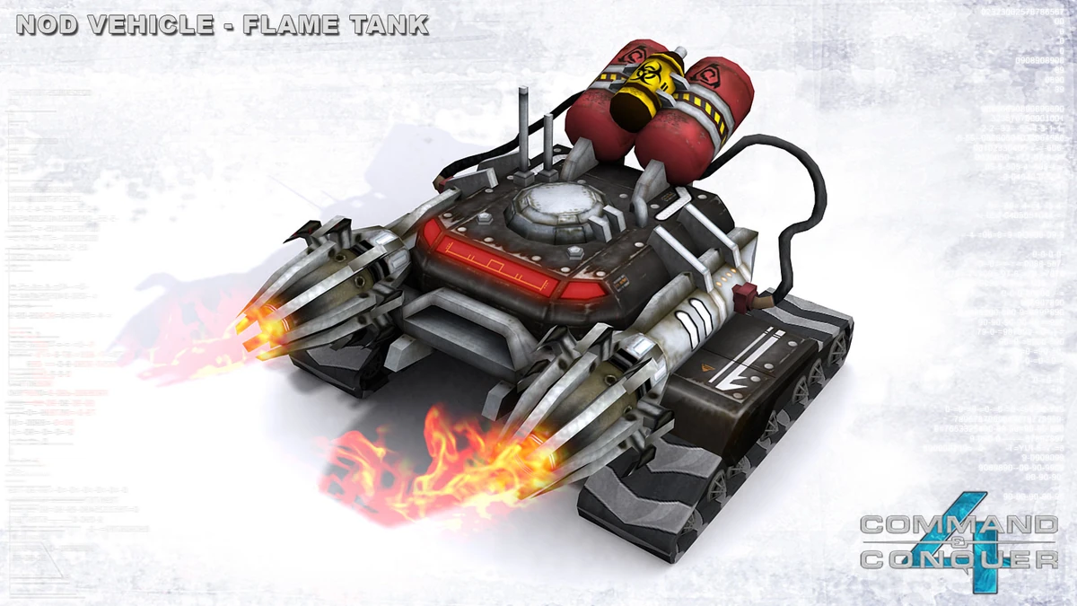 Flame tank (Tiberian Twilight)/Profile - Command & Conquer Wiki - covering Tiberium, Red Alert ...