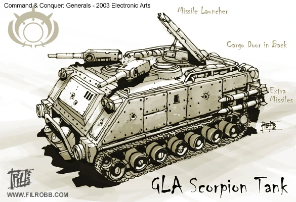 Scorpion tank (Generals 1) - Command & Conquer Wiki - covering Tiberium ...