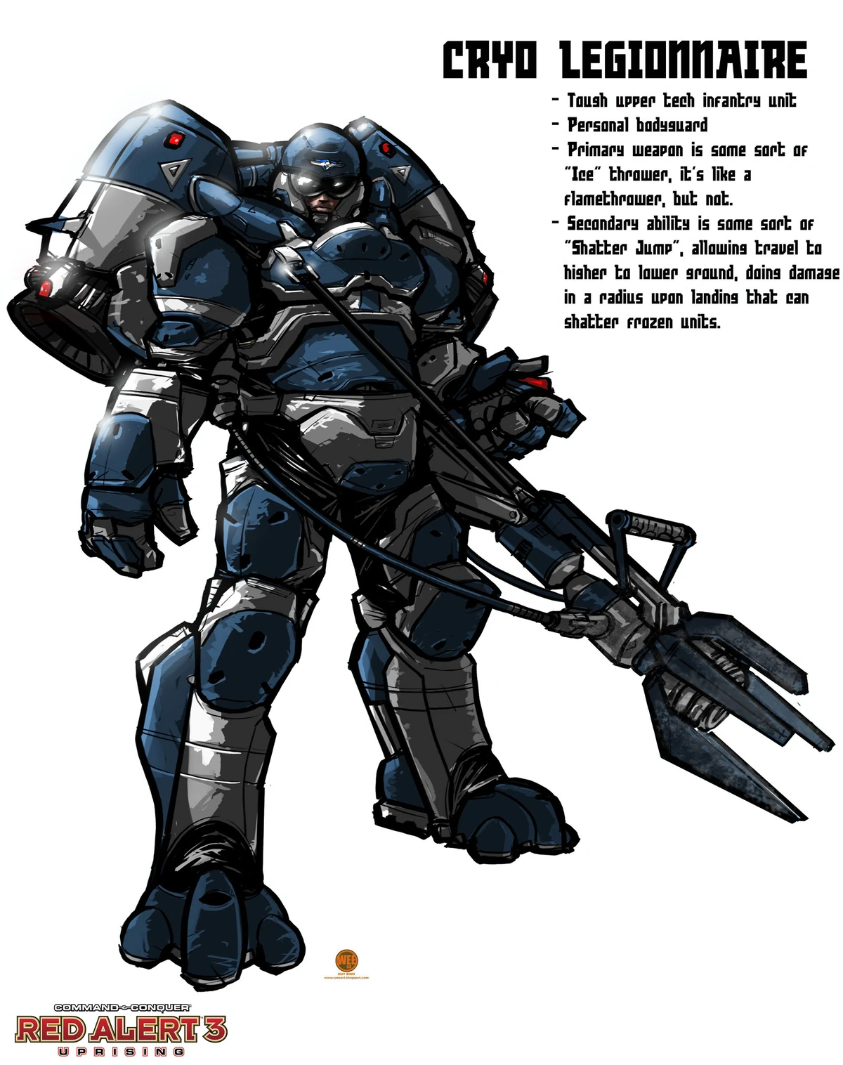 Cryo Legionnaire/Profile - Command & Conquer Wiki - covering Tiberium ...