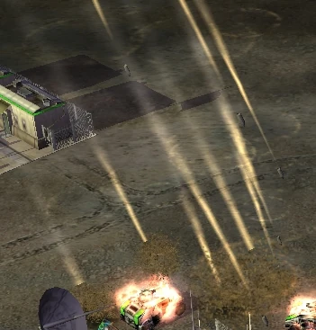 Artillery barrage - Command & Conquer Wiki - covering Tiberium, Red ...