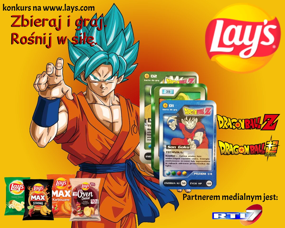 Konkurs Lay's i Dragon Ball Super | Co by było gdyby kanały z bajkami ...