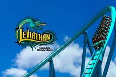 Leviathan Roller Coaster Logo