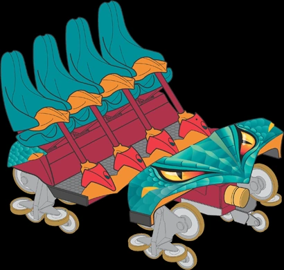 Leviathan Roller Coaster Layout