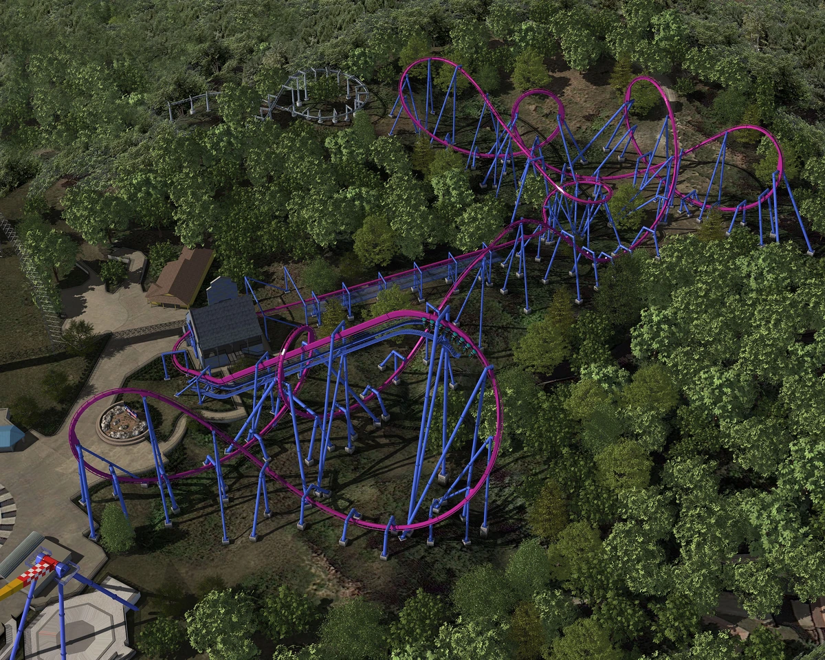 Banshee | Roller Coaster Wiki | Fandom