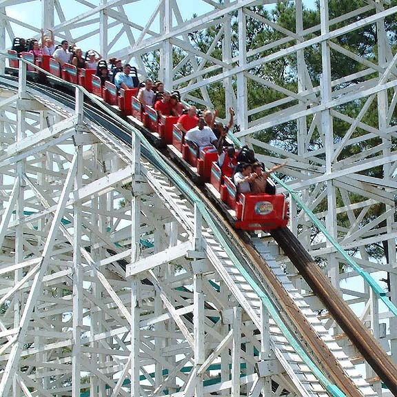 Georgia Cyclone | Roller Coaster Wiki | Fandom