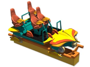 Staggered Seating | Roller Coaster Wiki | Fandom