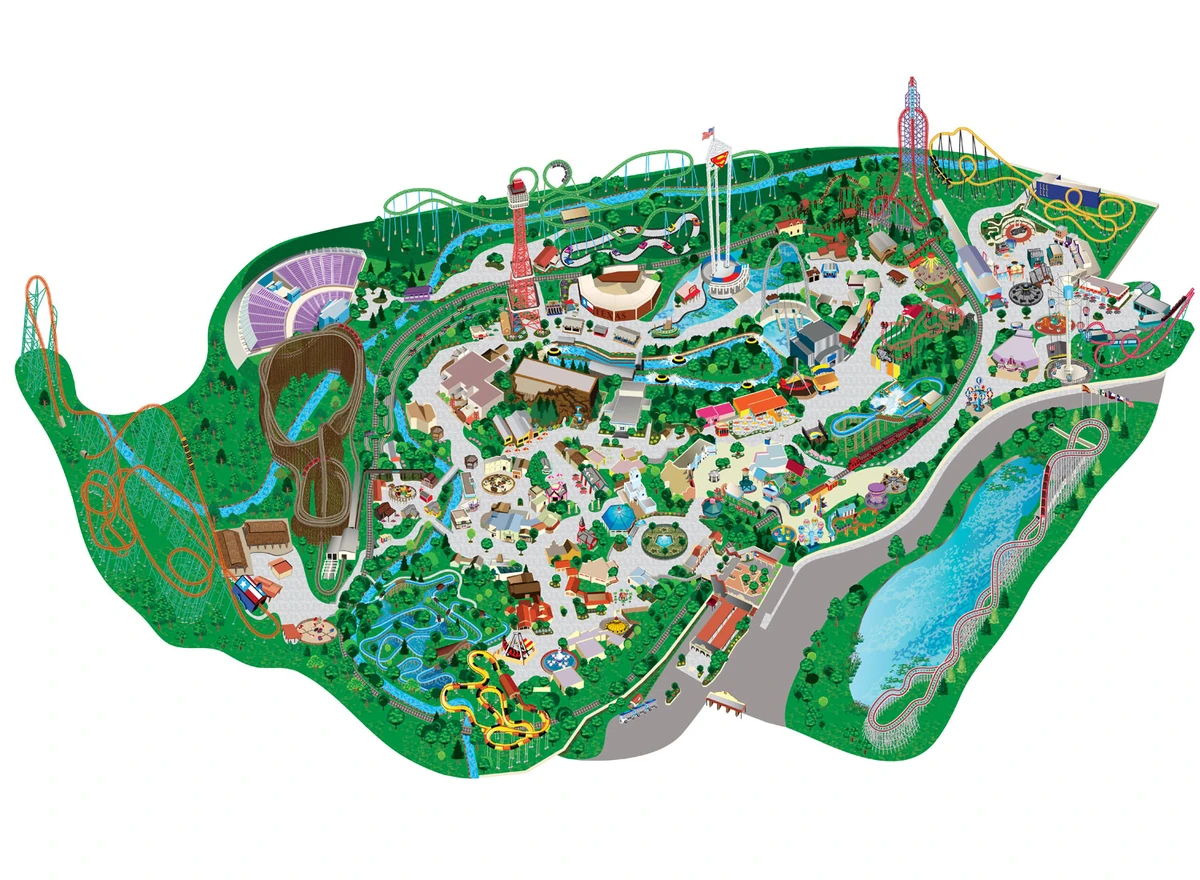 six flags over texas coloring sheet