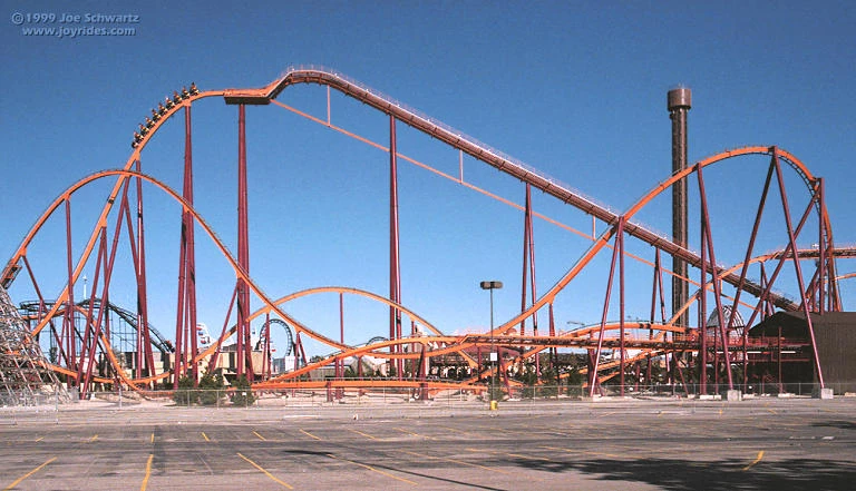 Raging Bull | Roller Coaster Wiki | Fandom