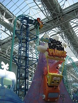 SpongeBob SquarePants Rock Bottom Plunge | Roller Coaster Wiki | Fandom