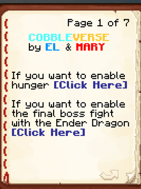 How to add back hunger and mobs ! | CobbleVerse Wiki | Fandom