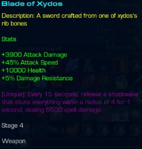 Blade of Xydos | COB4827591 Wiki | Fandom