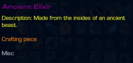 Ancient Elixir | COB4827591 Wiki | Fandom