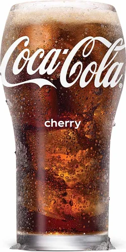 Cherry Coke Glass