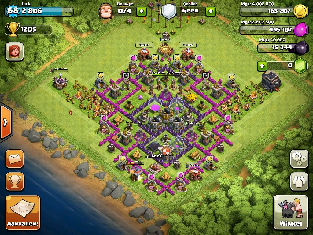 Clash Of Clans Town Hall Level 10 Farming
