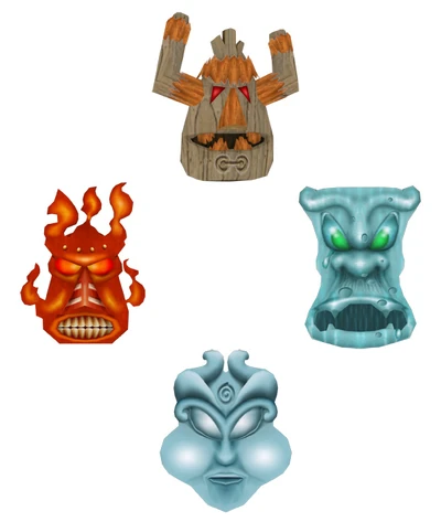 Elementals | Coco Bandicoot Wiki | Fandom