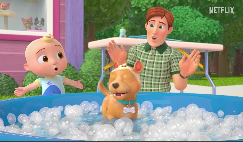 JJ's Bath Time for Bingo | Cocomelon Wiki | Fandom