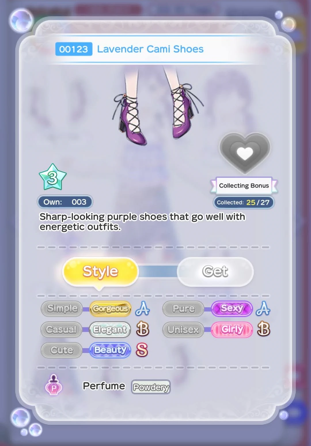 Lavender Cami Shoes | CocoPPa Dolls Wiki | Fandom