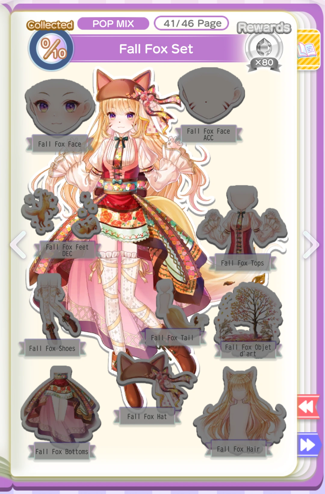Fall Fox Set | CocoPPa Dolls Wiki | Fandom