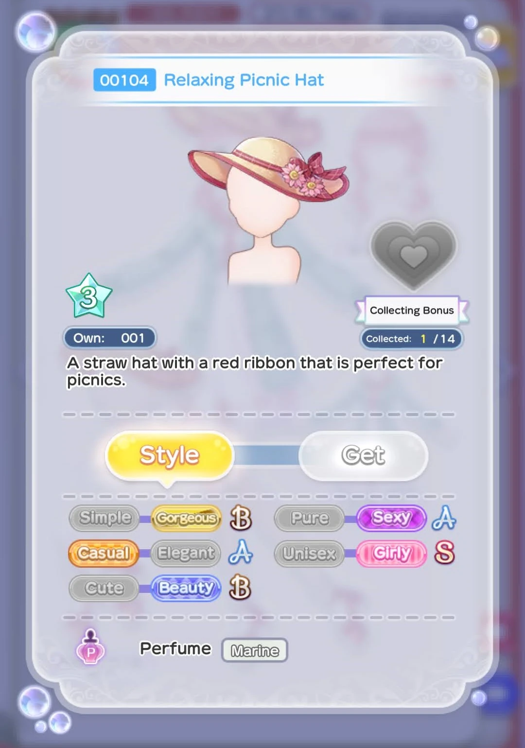 Relaxing Picnic Hat | CocoPPa Dolls Wiki | Fandom