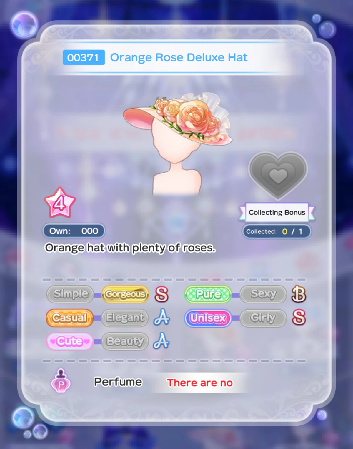 Orange Rose Deluxe Hat | CocoPPa Dolls Wiki | Fandom
