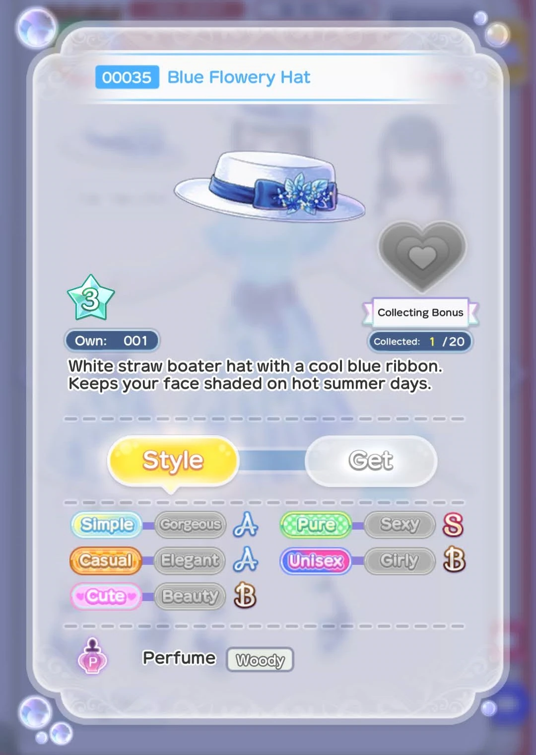 Blue Flowery Hat | CocoPPa Dolls Wiki | Fandom