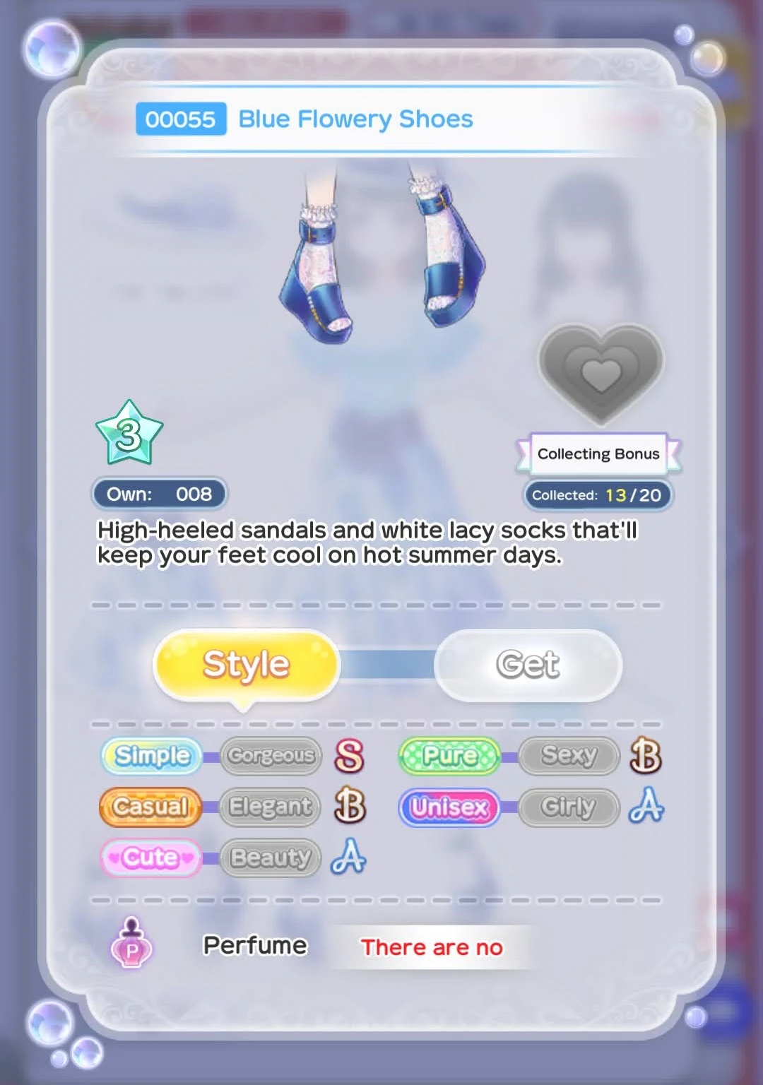 Blue Flowery Shoes | CocoPPa Dolls Wiki | Fandom