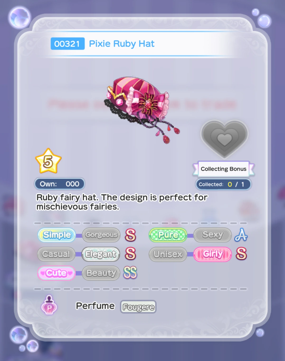 Pixie Ruby Hat | CocoPPa Dolls Wiki | Fandom