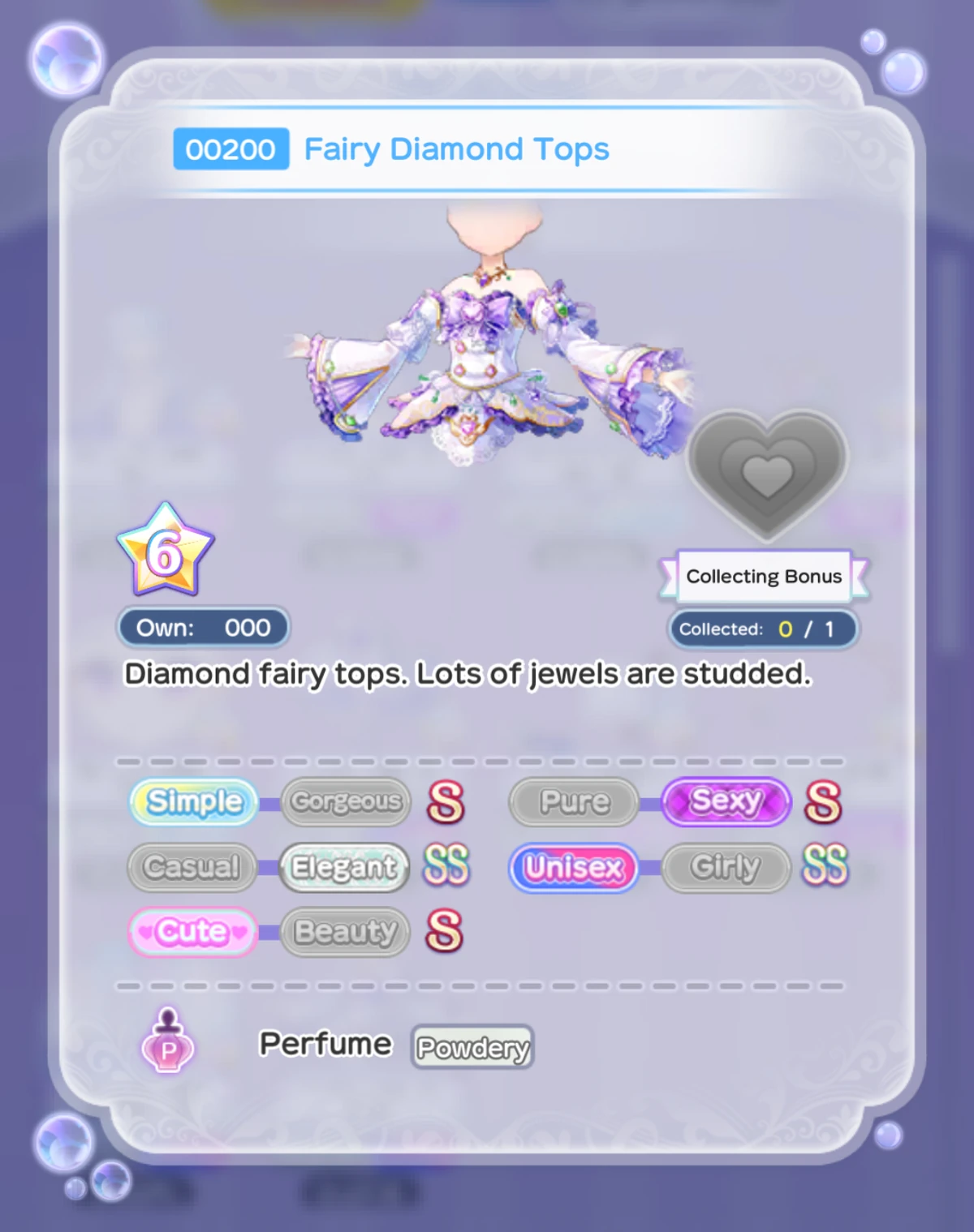 Fairy Diamond Tops | CocoPPa Dolls Wiki | Fandom