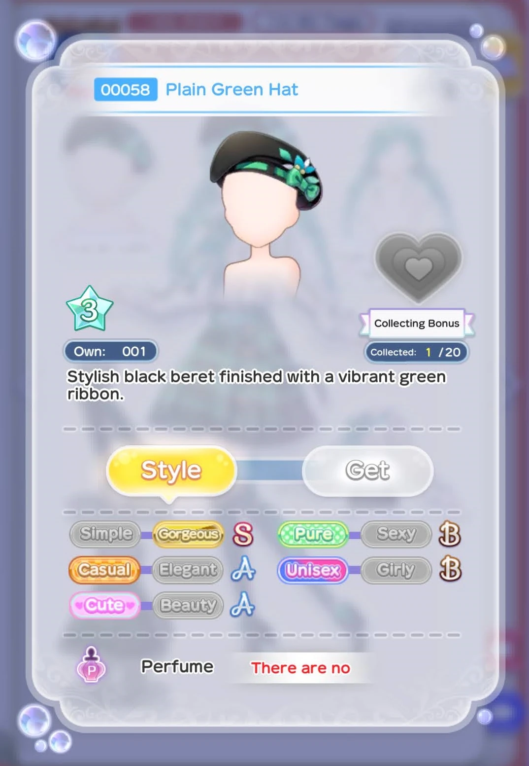 Plain Green Hat | CocoPPa Dolls Wiki | Fandom