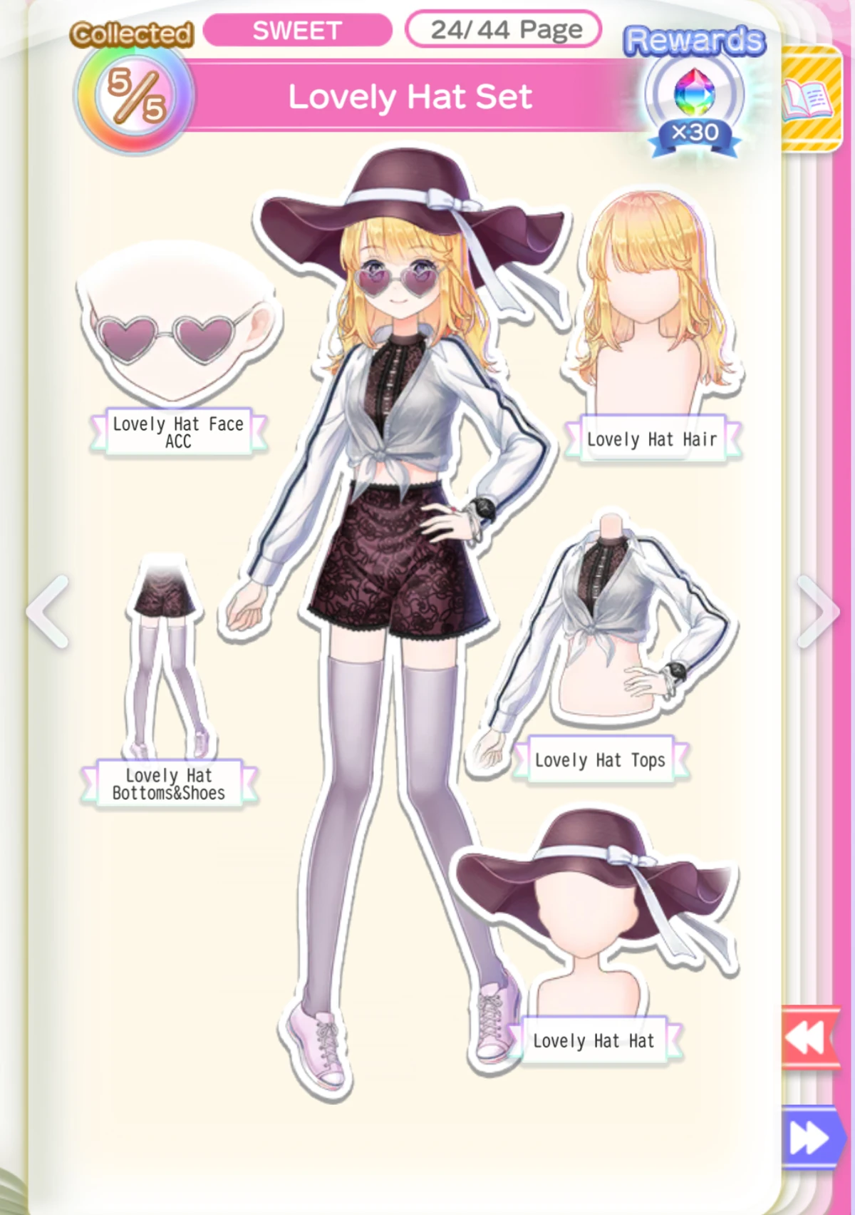 Lovely Hat Set | CocoPPa Dolls Wiki | Fandom