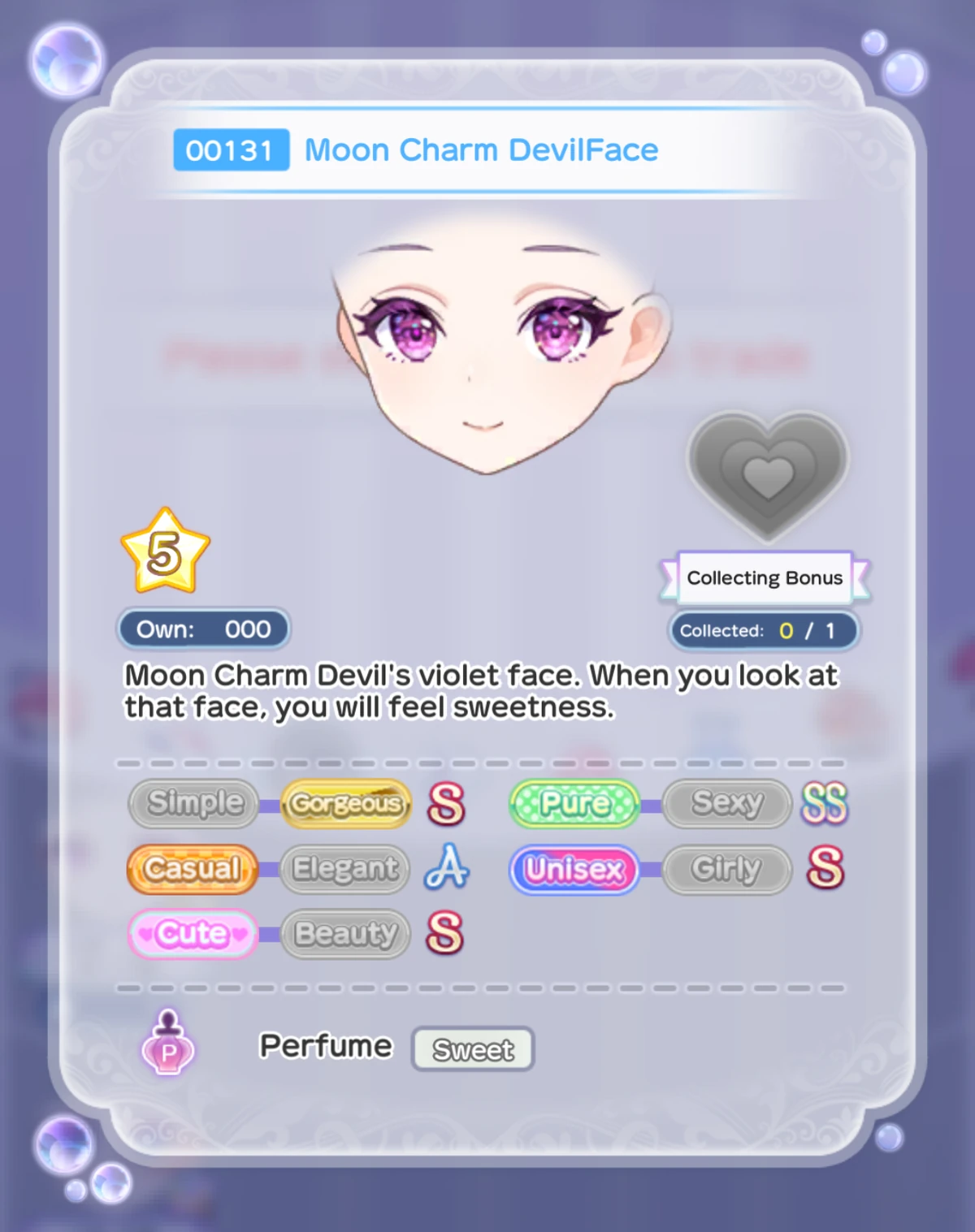 Moon Charm Devil Face | CocoPPa Dolls Wiki | Fandom