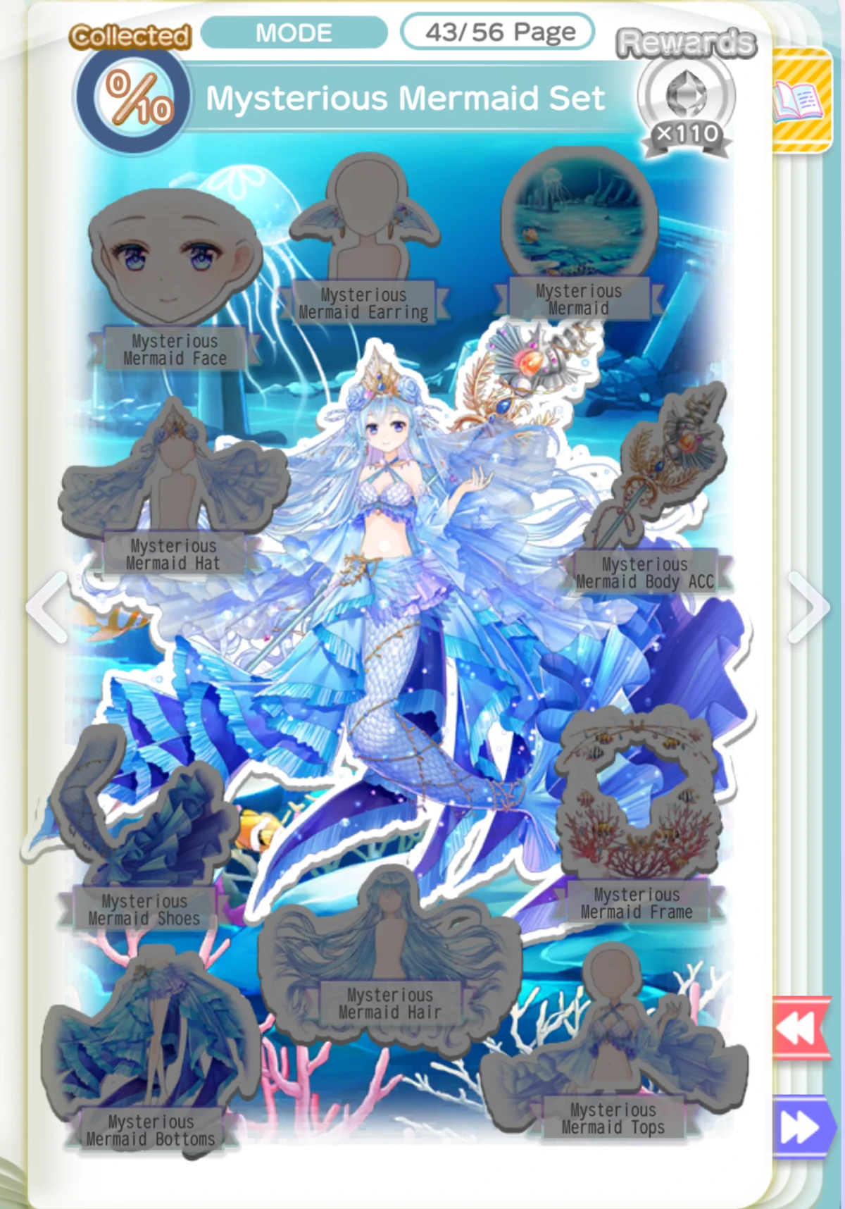Mysterious Mermaid Set | CocoPPa Dolls Wiki | Fandom