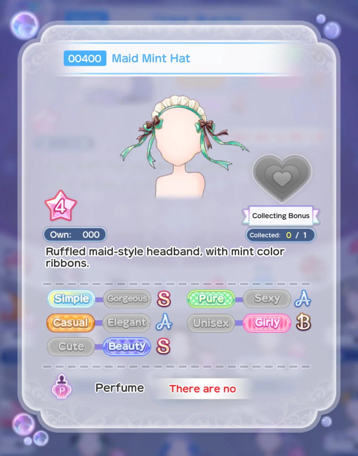 Maid Mint Hat | CocoPPa Dolls Wiki | Fandom