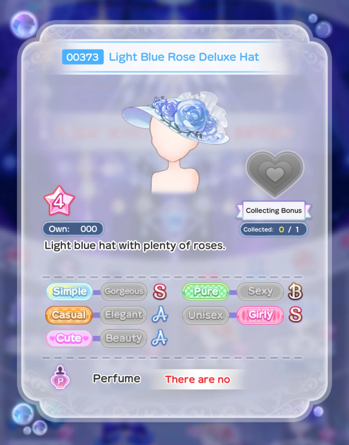 Light Blue Rose Deluxe Hat | CocoPPa Dolls Wiki | Fandom