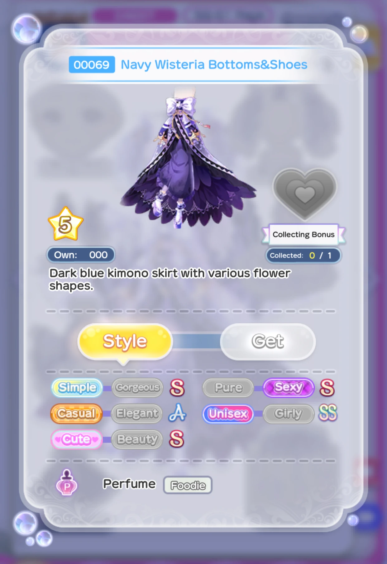 Navy Wisteria Bottoms&Shoes | CocoPPa Dolls Wiki | Fandom