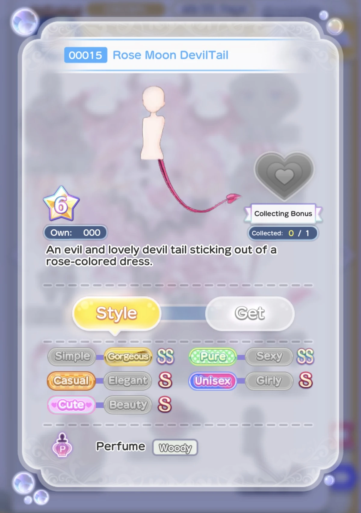 Rose Moon Devil Tail | CocoPPa Dolls Wiki | Fandom