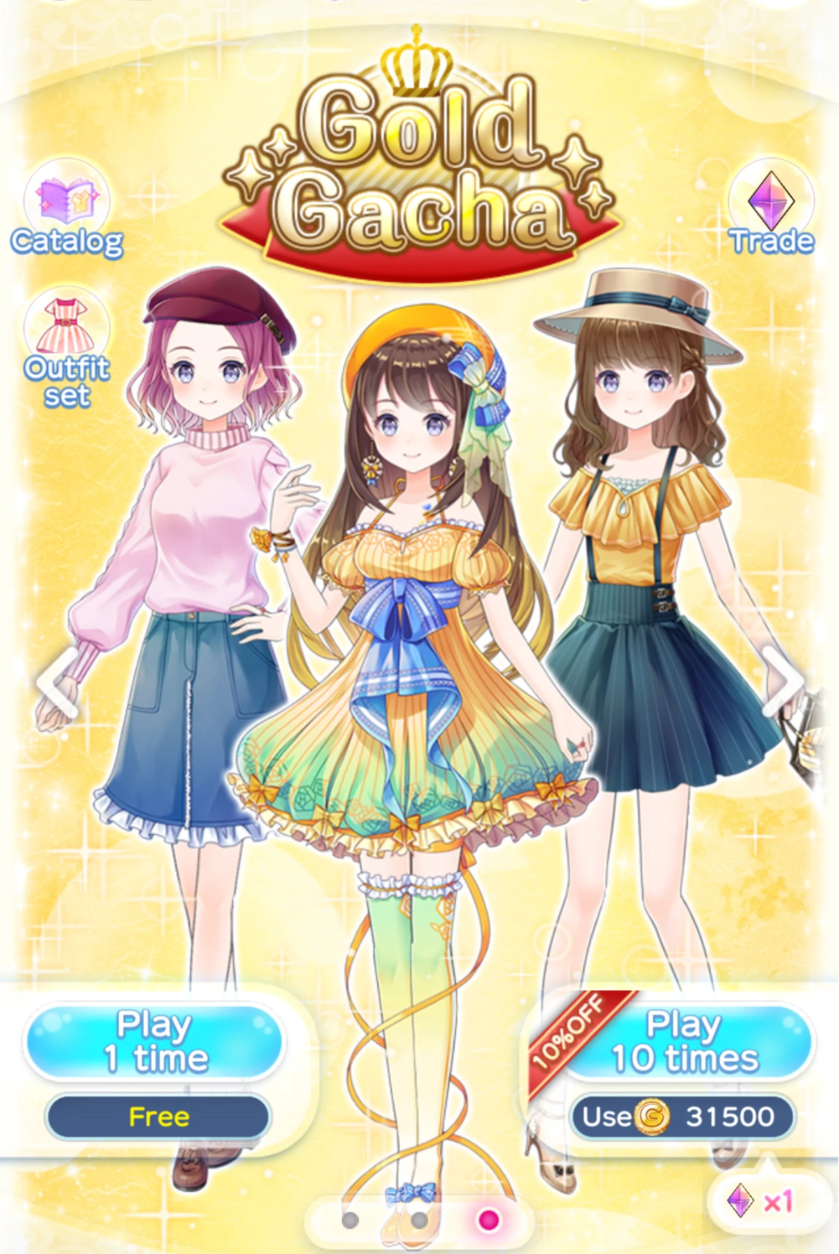 Gold Gacha | CocoPPa Dolls Wiki | Fandom