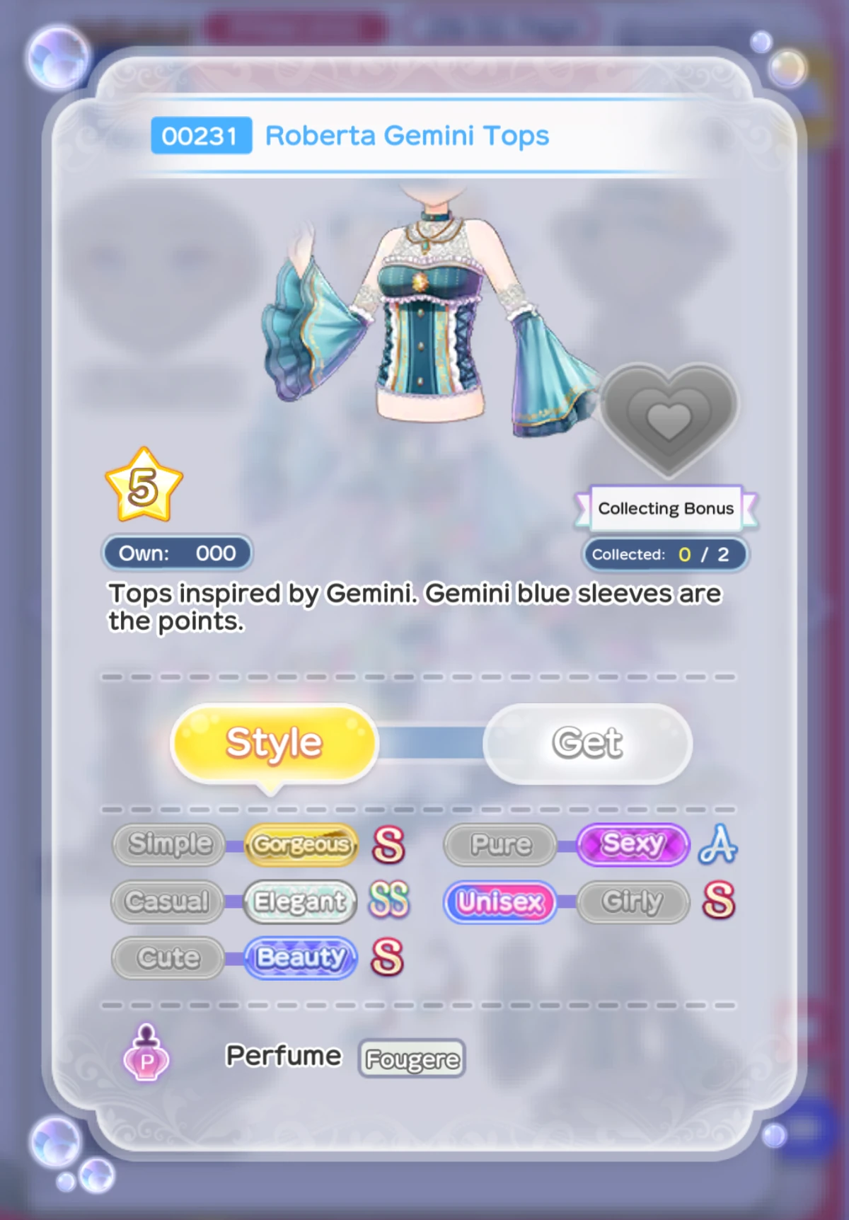 Roberta Gemini Tops | CocoPPa Dolls Wiki | Fandom