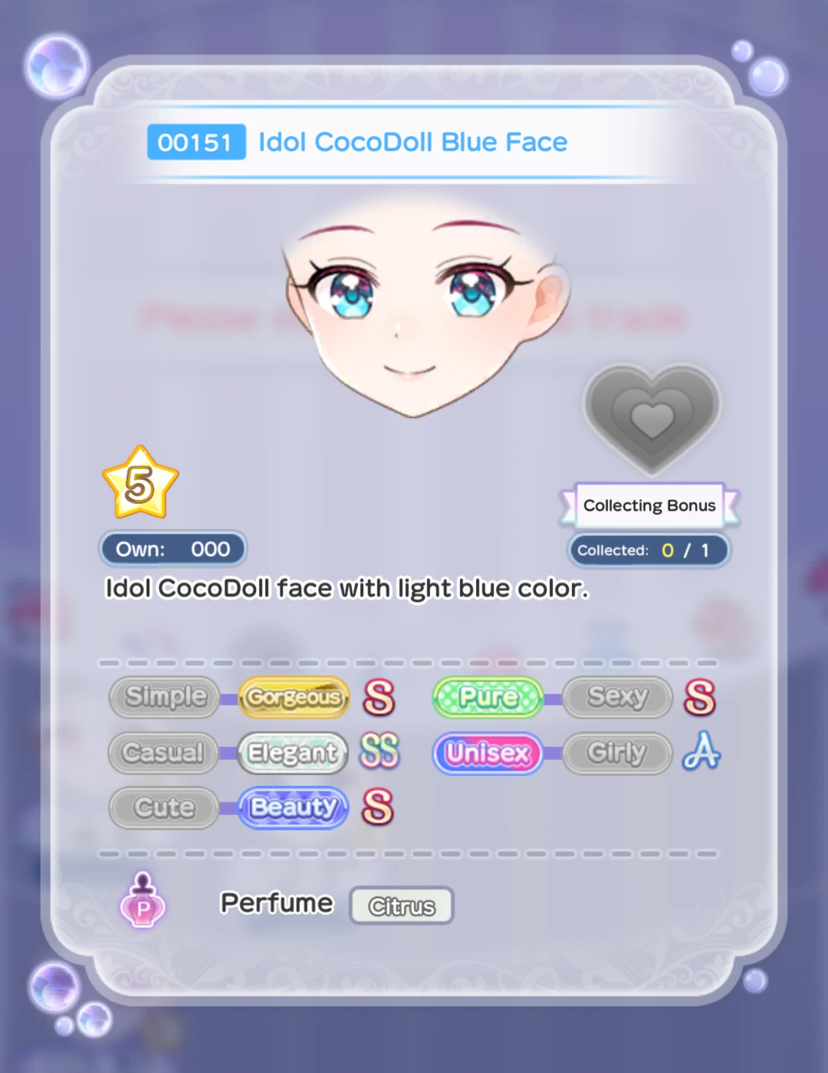 Idol CocoDoll Blue Face | CocoPPa Dolls Wiki | Fandom