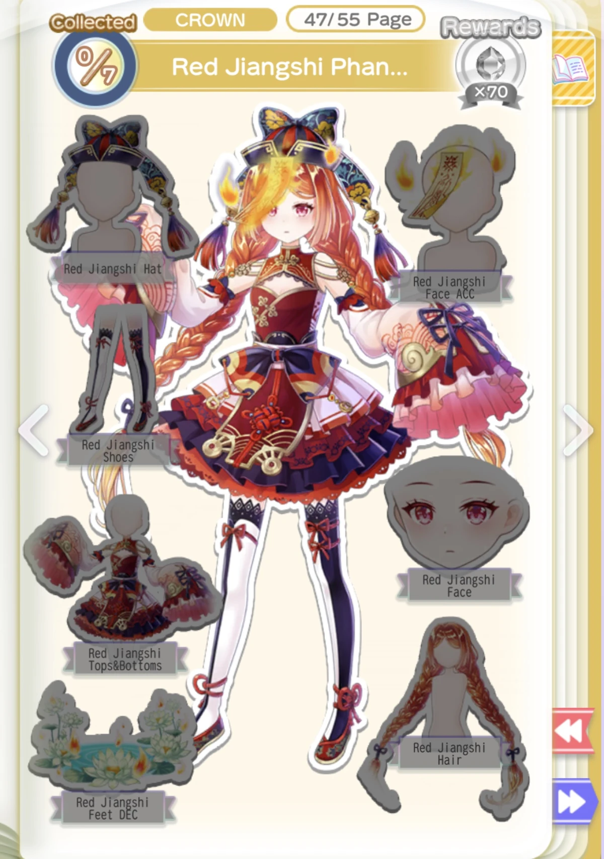 Red Jiangshi Phantom Set | CocoPPa Dolls Wiki | Fandom